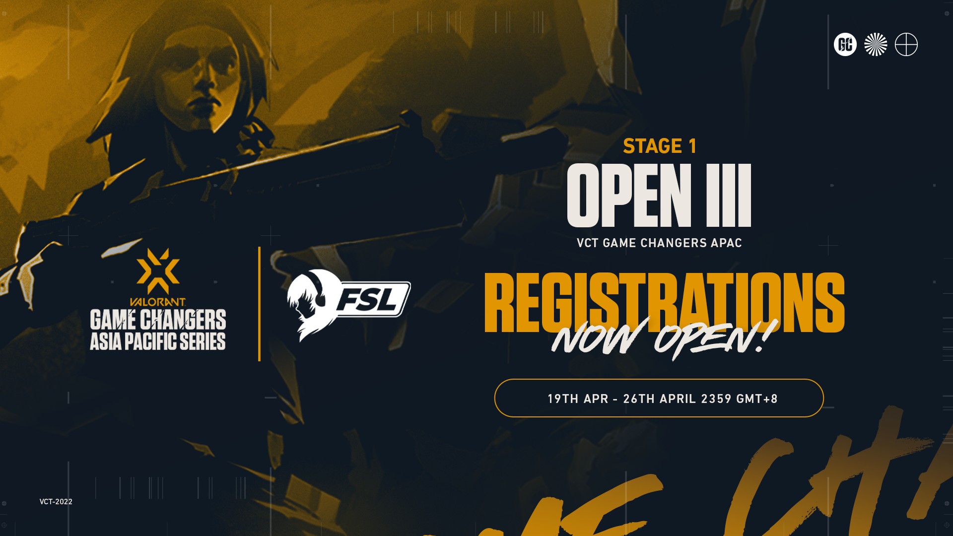 FSL opens registration for VCT Game Changers APAC Open 3 - VALO2ASIA