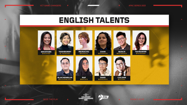 VCT Game Changers APAC Elite talent announced - VALO2ASIA