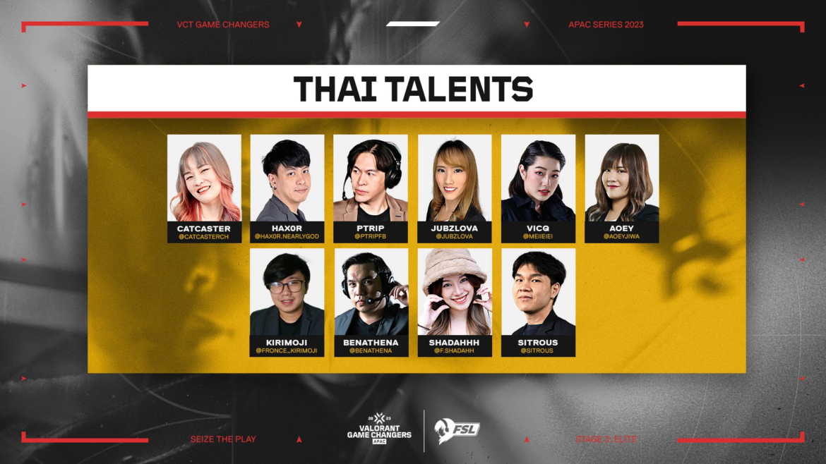 VCT Game Changers APAC Elite talent announced - VALO2ASIA