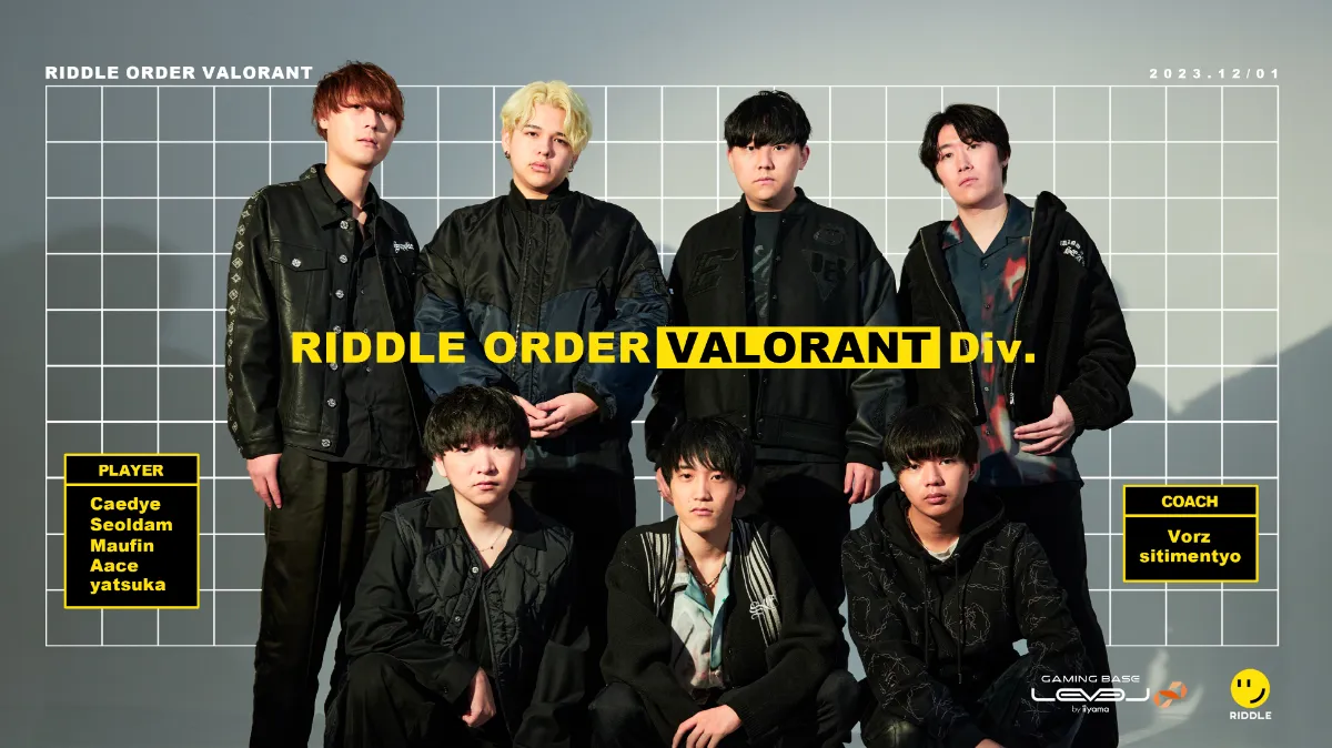 Riddle reveal VALORANT roster featuring ZETA DIVISION Academy core and ...