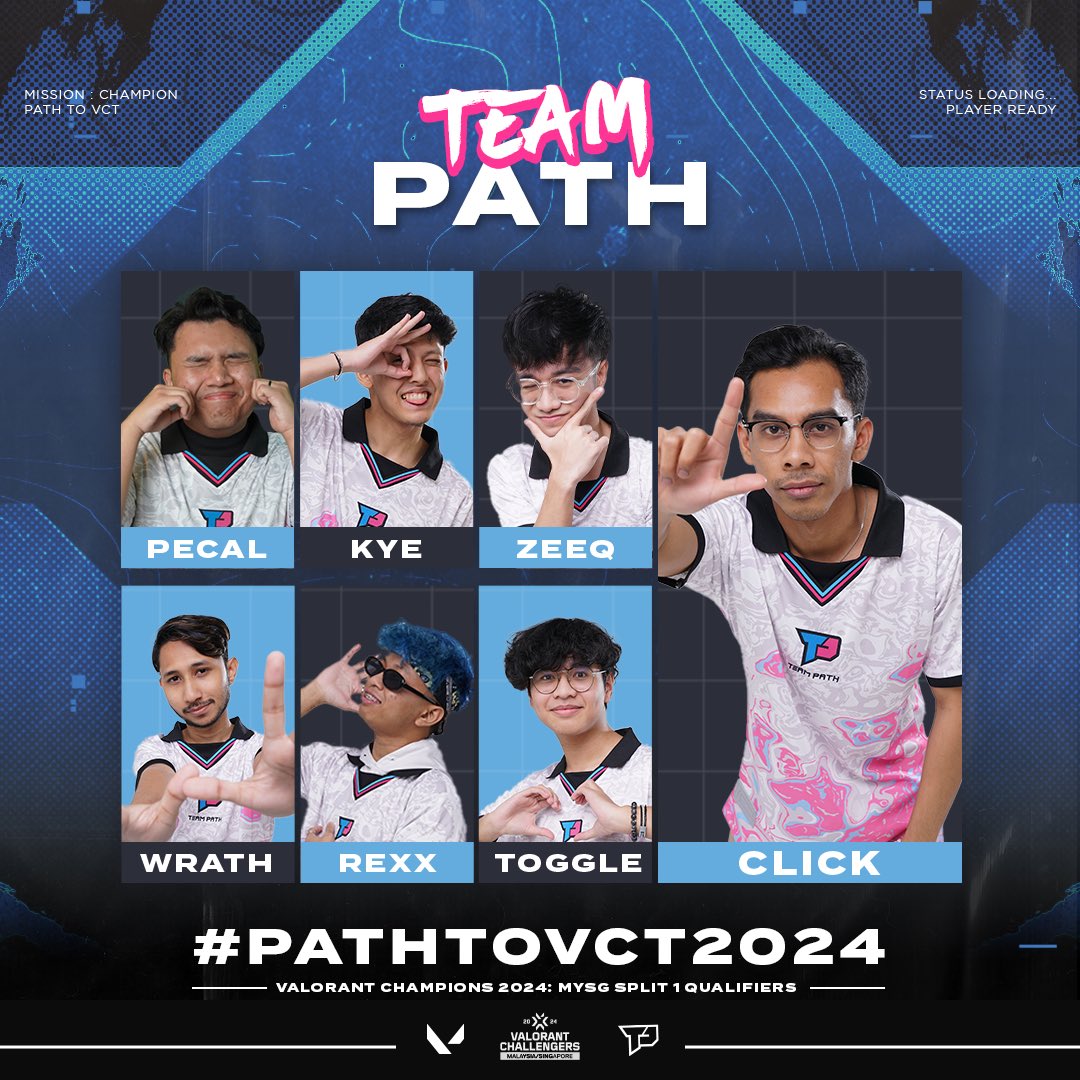 Team Path release VALORANT roster - VALO2ASIA