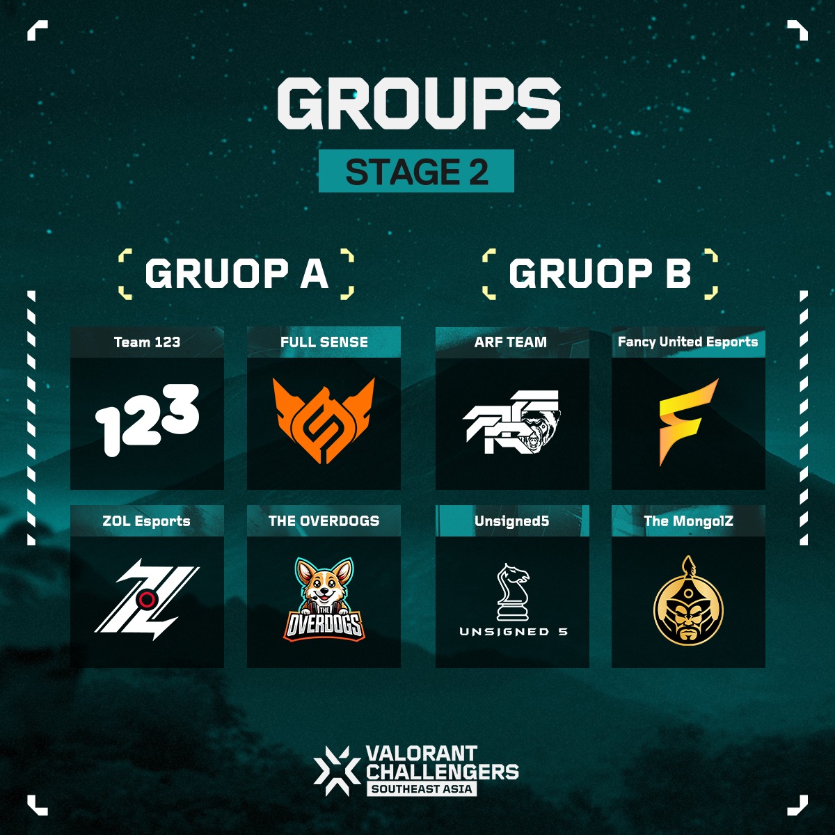 VALORANT Challengers SEA Split 3 Stage 2 teams and matchups released - VALO2ASIA