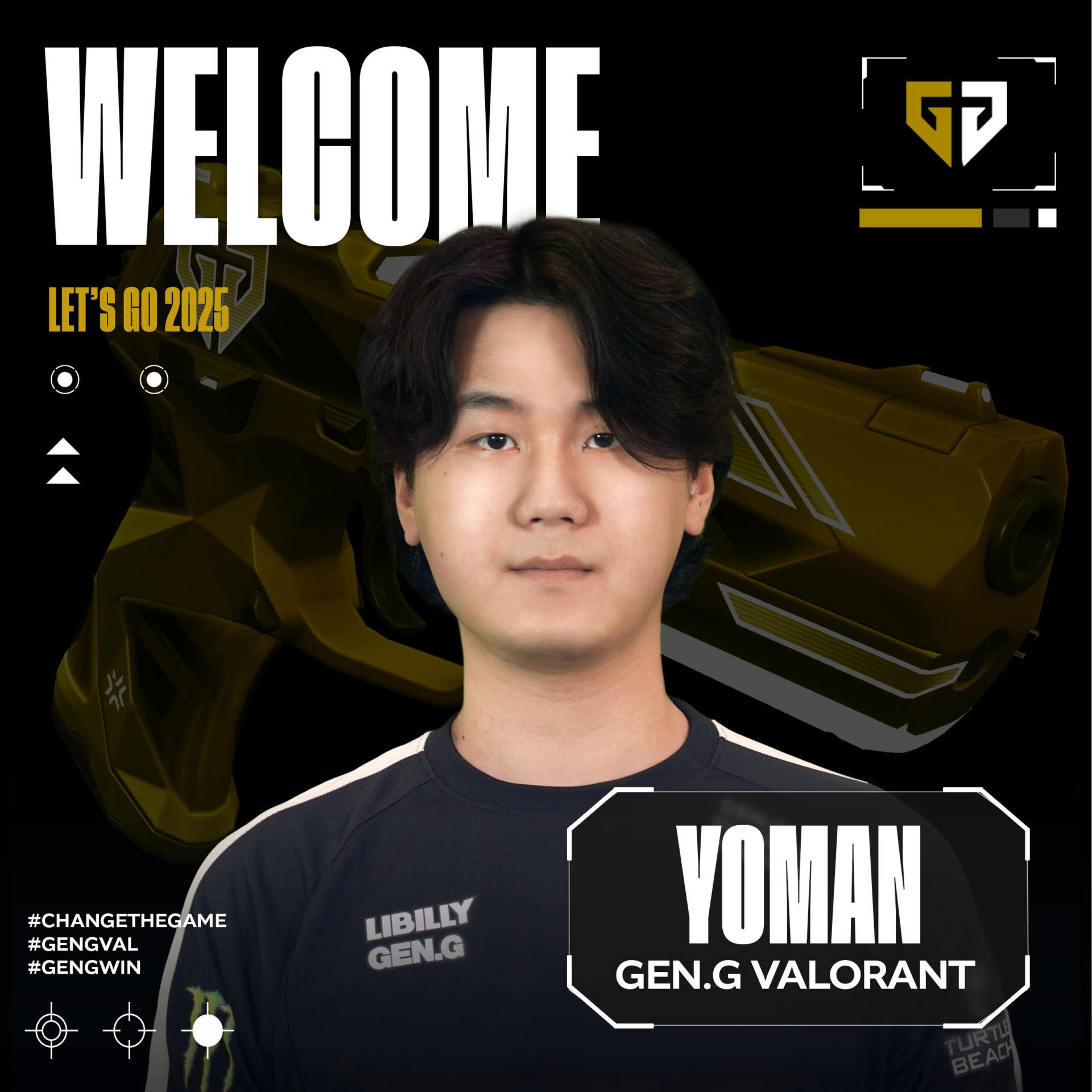 Gen.G announce yoman signing from Nongshim RedForce - VALO2ASIA