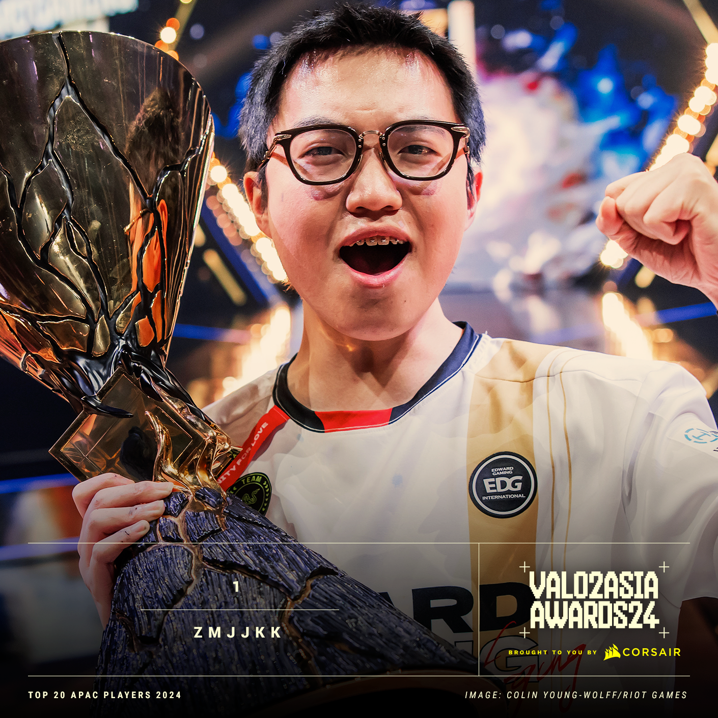 ZmjjKK crowned Best APAC Player of the Year at VALO2ASIA Awards 2024 - VALO2ASIA